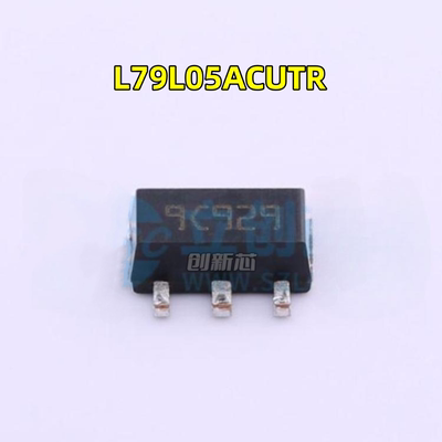 全新原装 L79L05ACUTR 丝印9C 贴片 SOT-89-3 5V负电压稳压器现货