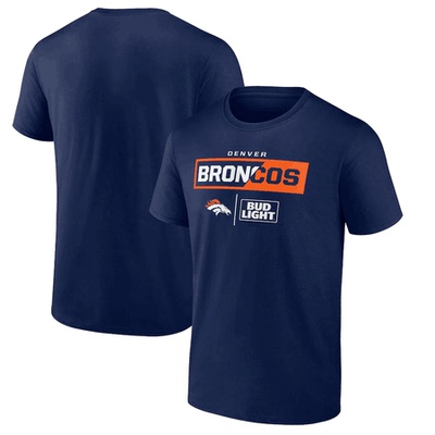 NFL球衣男夏季丹佛野马Denver Broncos休闲运动长袖宽松男短袖T恤