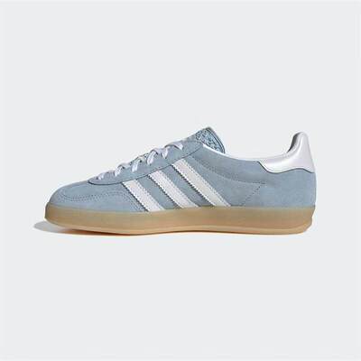 阿迪达斯三叶草女鞋 GAZELLE INDOOR舒适板鞋JQ7009 JS1411