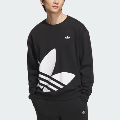 阿迪达斯三叶草男女时尚舒适休闲圆领卫衣JL8383 JY4735 KG3144