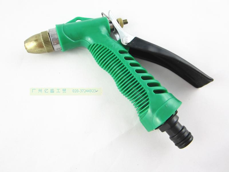 水鼓喷头洗车水枪家用蜡水枪卷管器水鼓铜头枪蜡水机喷头水枪洗车