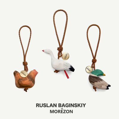 RB MOREZON【Ruslan Baginskiy Bag Charm】26春夏动物包包挂件女