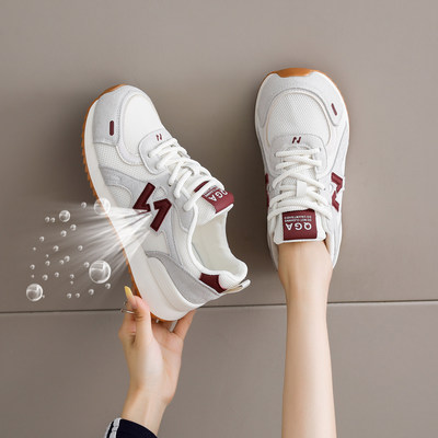 回力1927踩屎感网面透气运动鞋女鞋2026新款春夏爆款阿甘鞋轻便防