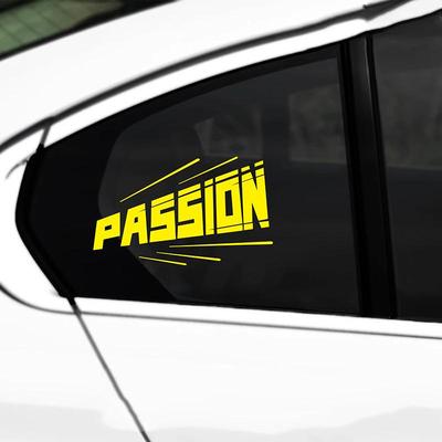 个性创意文字车贴拉花反光贴