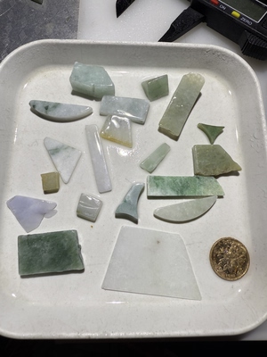 O1362-1376一图一份抛光过天然缅甸翡翠保真保A假一罚三满20包邮