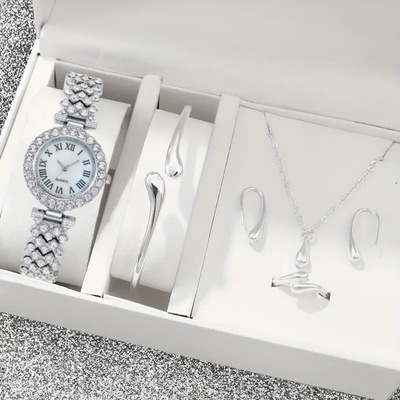 轻奢小众女士手表套装生日礼物