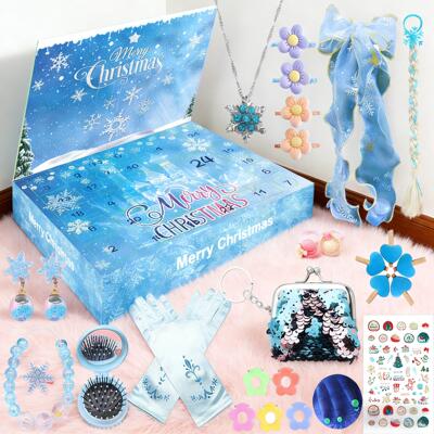 冰雪奇缘艾莎公主盲盒洞洞乐礼物