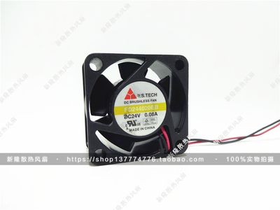 原装元山 Y.S.TECH FD244020EB 24V 0.08A 4厘米 变频器散热风扇