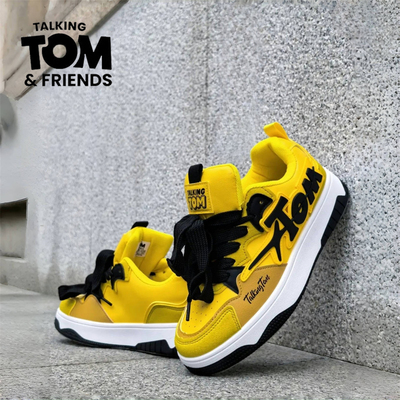 汤姆猫情侣美式复古板鞋面包鞋