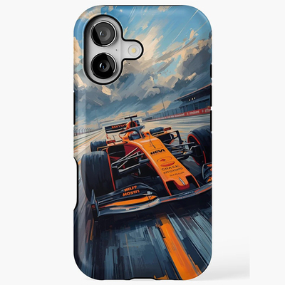 F1赛车菲林手机壳适用于17Air苹果16Pro华为Pura80荣耀300漫画风vivo iqoo13一加ace5小米15方程式OPPOreno14