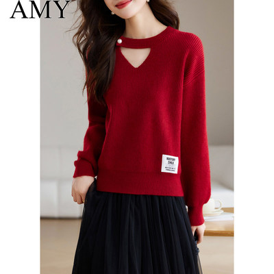 2025冬季新款灯笼袖短款