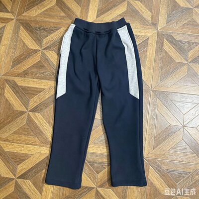 山西太原尊成公学藏青拼灰宽松直筒春秋夏季薄款冬季加绒校服裤子