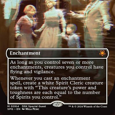 万智牌 圣魂萦绕Hallowed Haunting 英文无边框平 SPG特别来宾