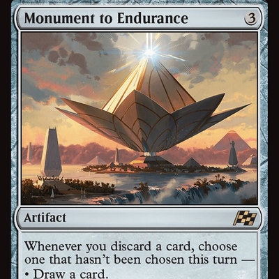 万智牌 坚忍纪念碑 Monument to Endurance DFT