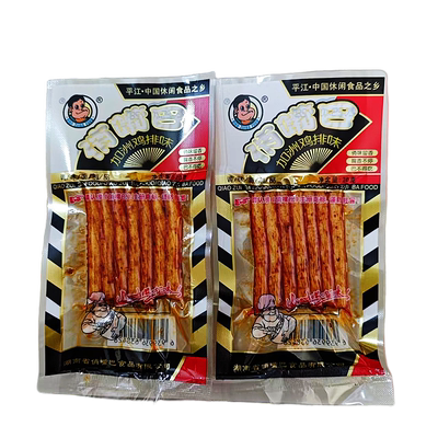 俏嘴巴辣条加洲鸡排香辣面筋