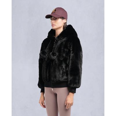 代购MOOSE KNUCKLES慕斯纳可兹女士夹克保暖防风仿皮草双面冬季