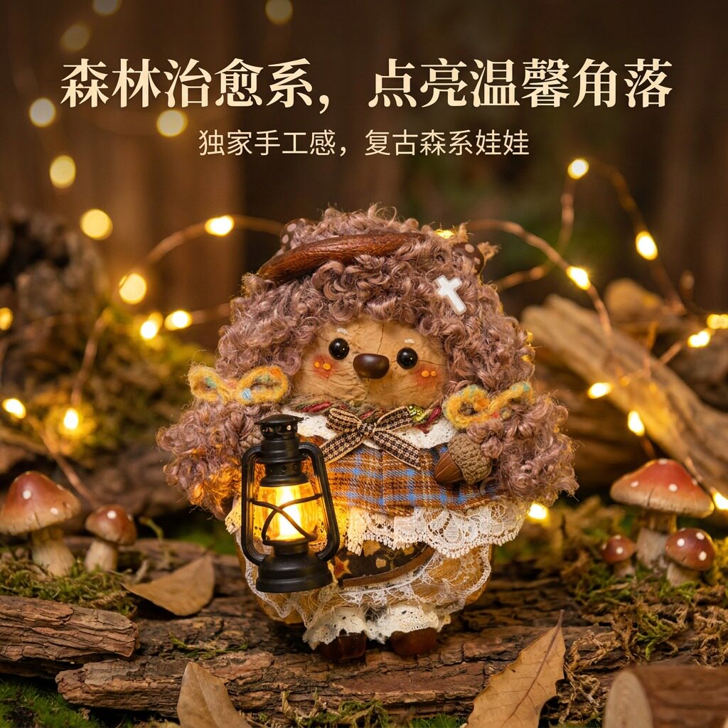 豆荚娃娃成品手工材料包包包挂件丑萌治愈玩偶毛绒可爱包挂摇铃