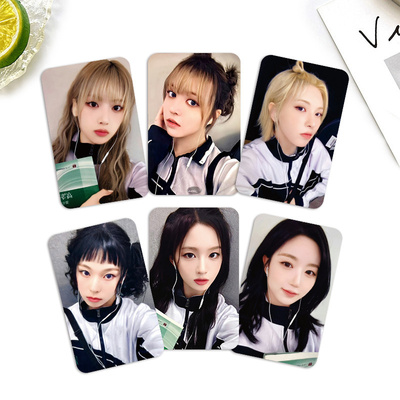 NMIXX专辑卡STICKOUT签售卡周边自印小卡校服卡吴海媛照片特典卡