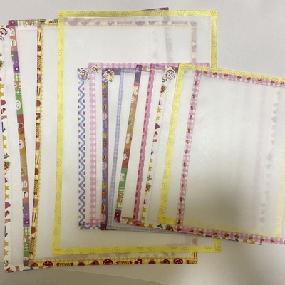 包边拼豆烘焙布柔软耐高温熨烫布手工diy拼豆助烫布亚光面半透明