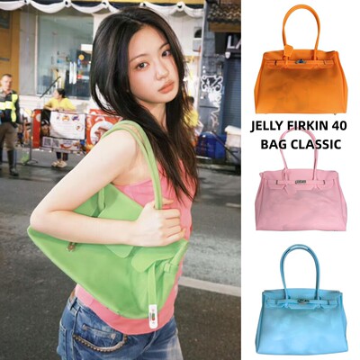 正版JELLY FIRKIN 40 BAG CLASSIC果冻包Kiiikiii同款果冻铂金