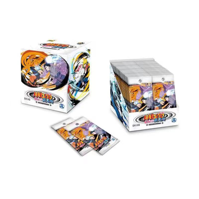 Naruto Collection Cards Playing Board Games Carts Paper Toys