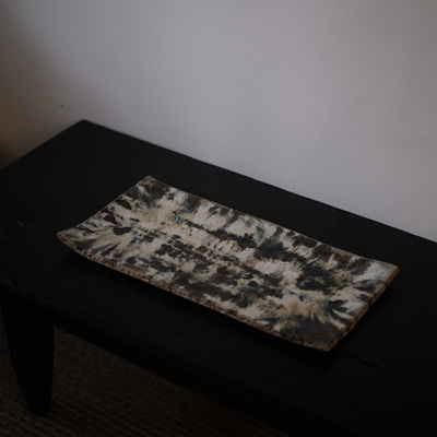 「97 Crafts」日本陶艺作家岸田匡启 壽司皿、長方大皿