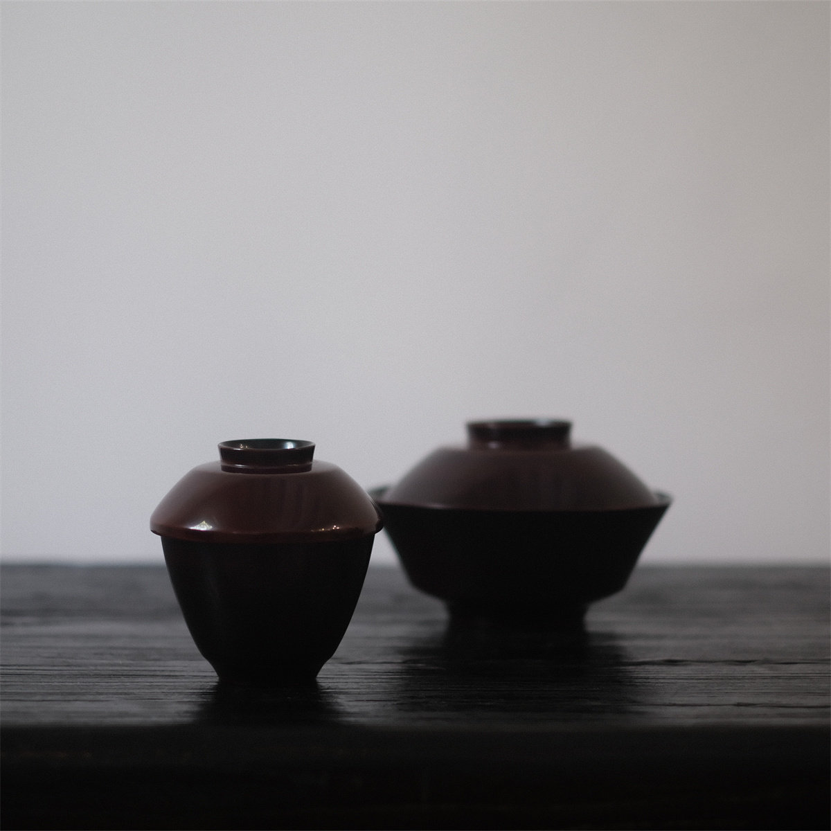 「97 Crafts」日本 塗師 中野知昭 漆盖碗盖付