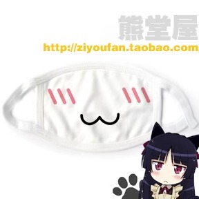 个性纯棉布口罩学生可爱猫咪包邮