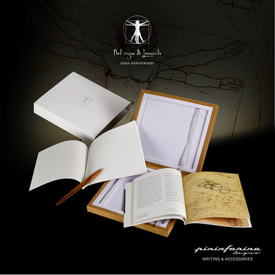 意大利达芬奇纪念套装墨水永恒笔