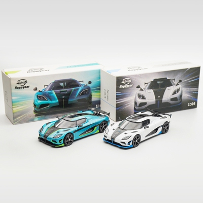 HappyCar HC 164合金跑车模型柯尼塞格Agera RS适用Koenigsegg