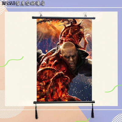 虐杀原形 Prototype 周边海报挂画宿舍寝室装饰画挂布画定制