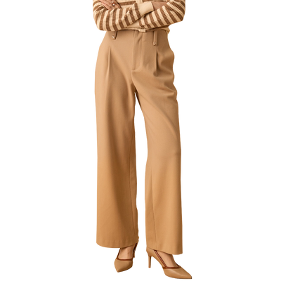 自然腰加厚天谜长款休闲裤