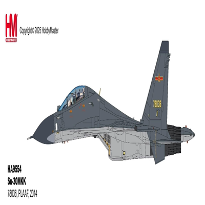 hm 收藏家 苏-30mkk 中国空军 ha9554 全新未拆 hobbymaster 模