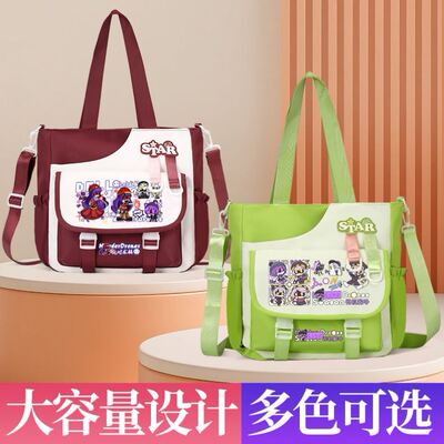 无机杀手MurderDrones动漫周边斜挎包男女初中小学生大容量单肩包