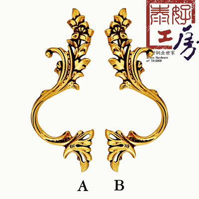 欧式柜门抽屉双孔小拉手