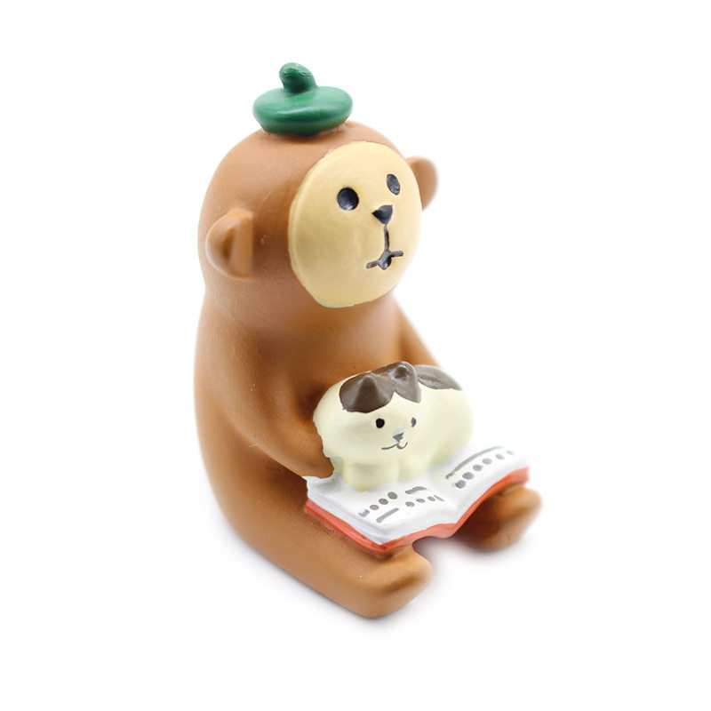 小猴子看书图片,小猴子图片卡通图片,小猴子图片_大山谷图库