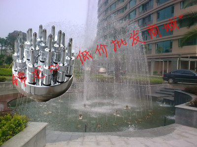 1寸半 DN40可调三层花/三层浪喷头 水池喷泉喷头 水景景观喷头