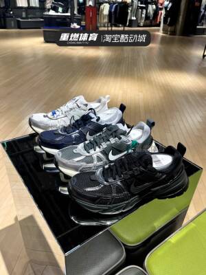 耐克男鞋2024新V2K RUN透气跑步鞋老爹鞋HJ4497-001-100-300-400