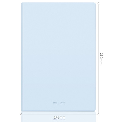 得力22283 A5/96张肤感软皮面本 小清新糖果色日记本记事本笔记本