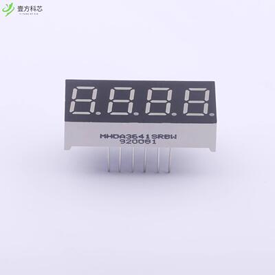 原厂原装MHDA3641SRBW 0.36英寸四位数