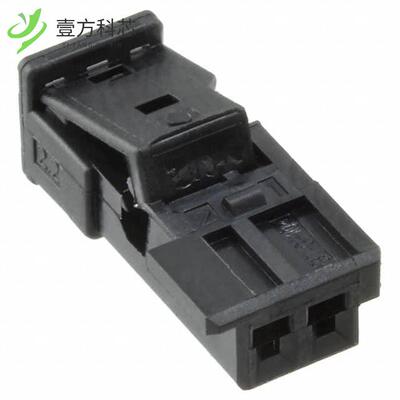 原厂原装1-1718333-1 MQS SOCKET HSG 2POS.全新正品