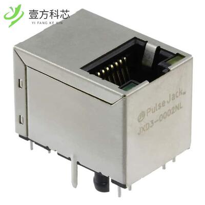 原厂原装JXD3-0002NL CONN JACK 1PORT 1000 BASE-
