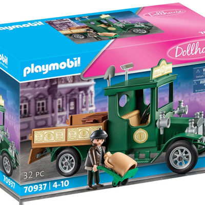 playmobil摩比世界70937维多利亚货运车70938小轿车玩具人偶