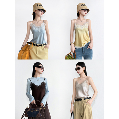 NancyCavally真丝吊带/连衣裙