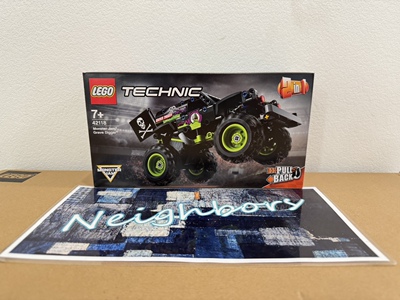 LEGO乐高42118 科技机械组 疯狂大脚怪Grave Digger 可动积木玩具