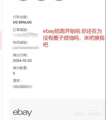 eBay平台一对一指导教学，零基础开店陪跑，零基础到开单