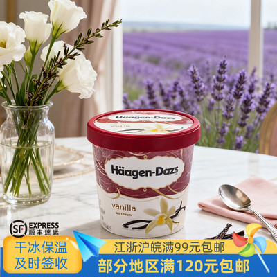 哈根达斯392g香草味冰淇淋