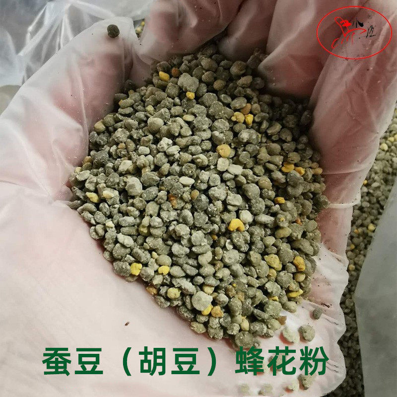 蚕豆蜂花粉胡豆粉26年蜂场新产很干燥干净食用马小成非破壁口感好