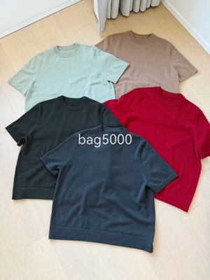询bag5000，设计师品牌羊绒短袖26.01
