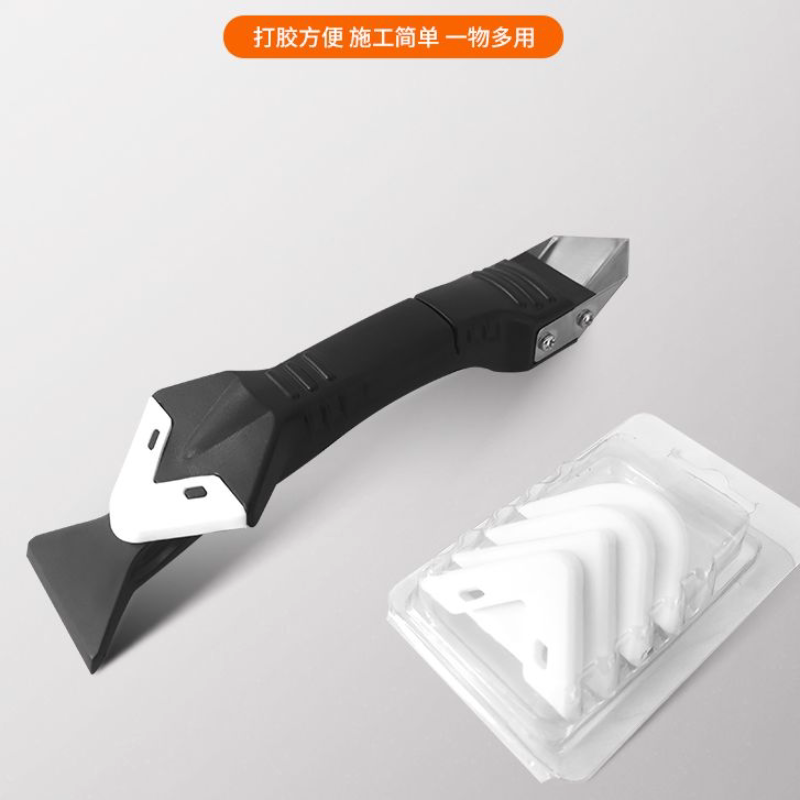 多功能玻璃胶美缝工具刮刀铲刀修边器清洁产胶神器